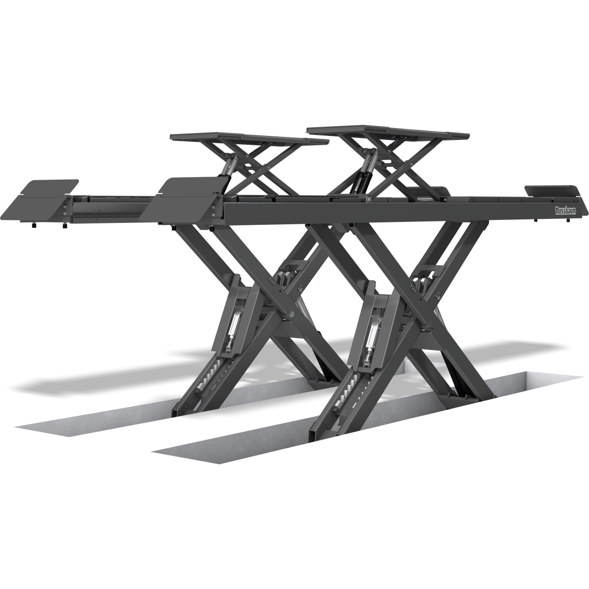 Uni Lift 5000 NT Plus AMS inground » Lifts for car workshops - Made in ...